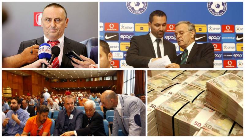 Ο ΠΡΟΕΔΡΟΣ ΤΗΣ ΣΟΥΠΕΡ ΛΙΓΚΑ Γ.ΣΤΡΑΤΟΣ ΕΒΑΛΕ ΣΤΗ ΘΕΣΗ ΤΟΥ ΤΟΝ ΠΡΟΕΔΡΟ ...