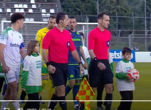 Ο ΤΣΑΚΑΛΙΔΗΣ ΣΤΑΘΗΚΕ ΝΙΑ ΧΑΡΑ ΣΤΟ ΜΑΤΣ ΤΗΣ ΛΕΙΒΑΔΙΑΣ ΗΤΑΝ ΑΝΕΤΟΣ ΚΑΙ ...